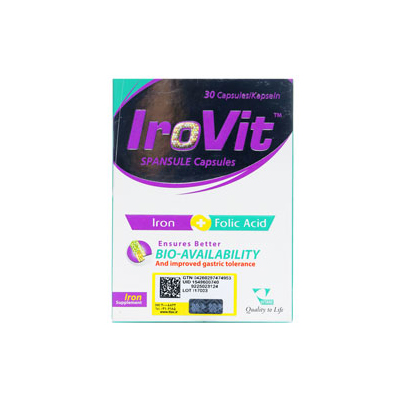 کپسول آیروویت ویتان - VITANE IroVit Capsule - داروکده البرز